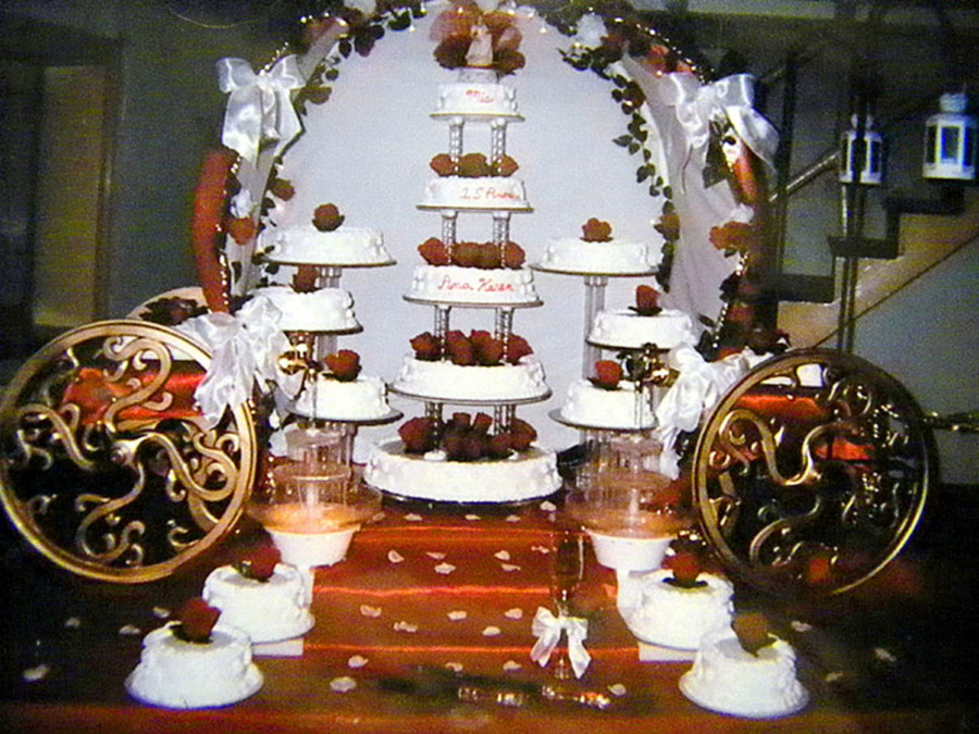 Red Multi Cakes - CakeCentral.com