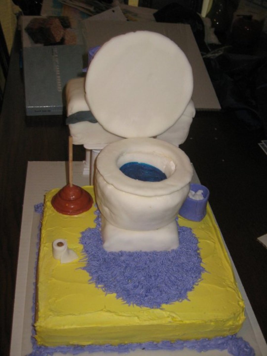 Toilet Cake - CakeCentral.com
