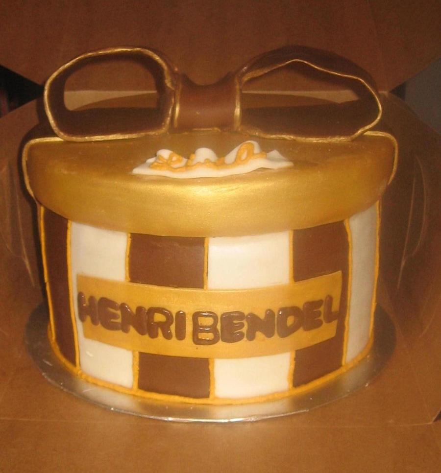 Henri Bendel Charm Cake - CakeCentral.com