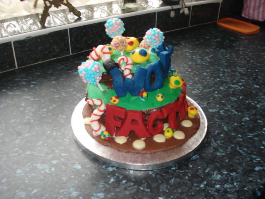 Willy Wonka Themed Cake - CakeCentral.com