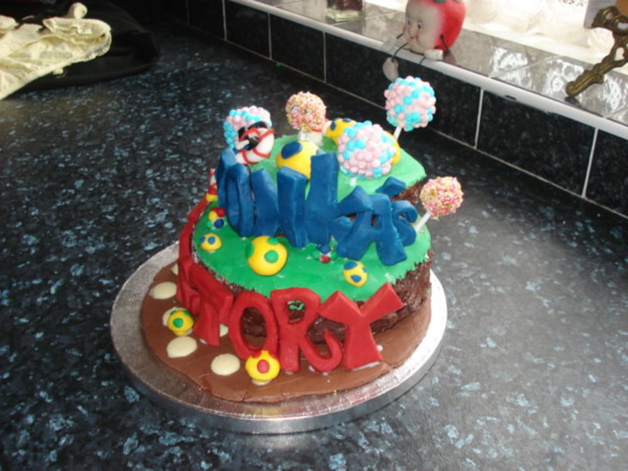 Willy Wonka Themed Cake - CakeCentral.com