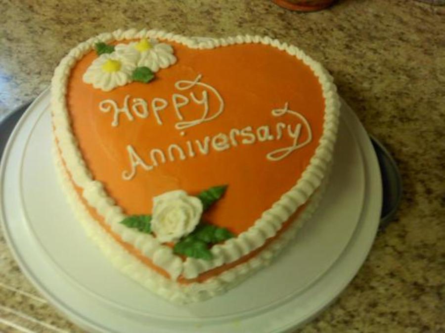 Anniversary Cake - CakeCentral.com