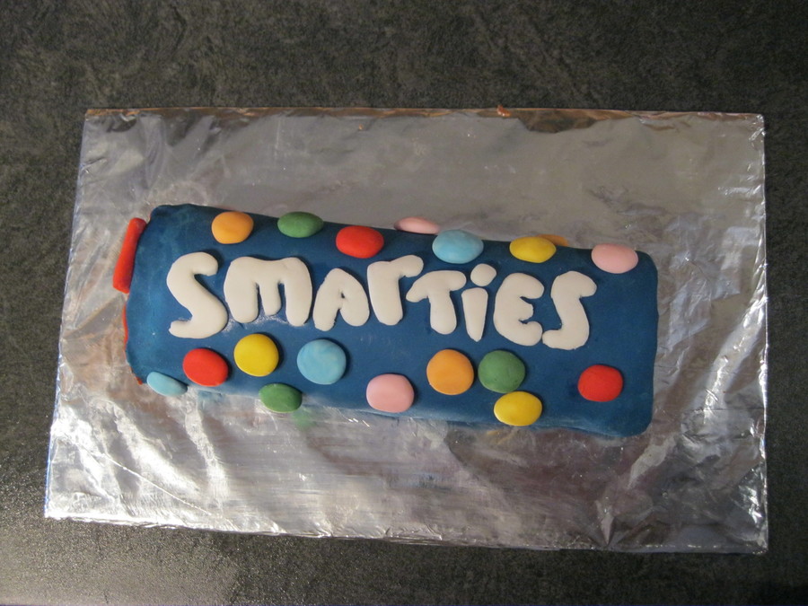 Smarties Cake - CakeCentral.com