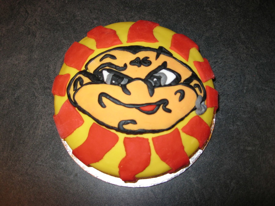 Valentino Rossi Cake - CakeCentral.com