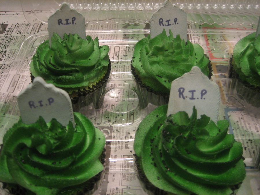 Tombstone Cupcakes - CakeCentral.com