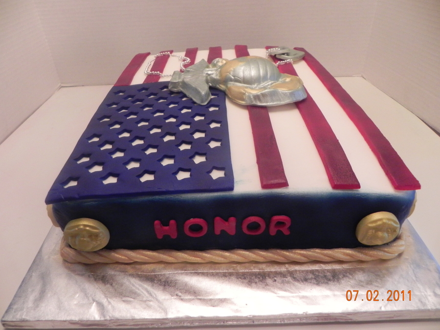 Marine Cake - CakeCentral.com