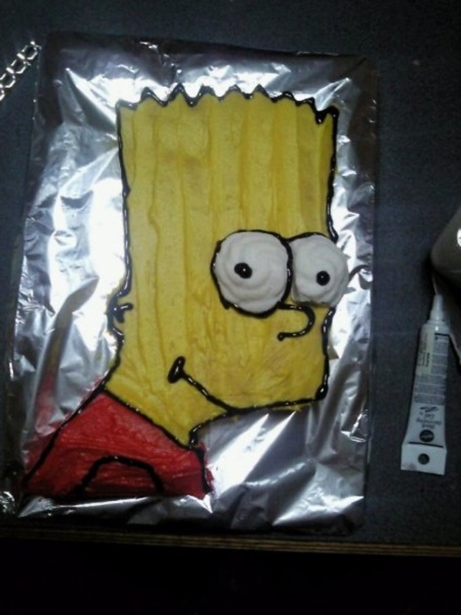 Bart Simpson - CakeCentral.com