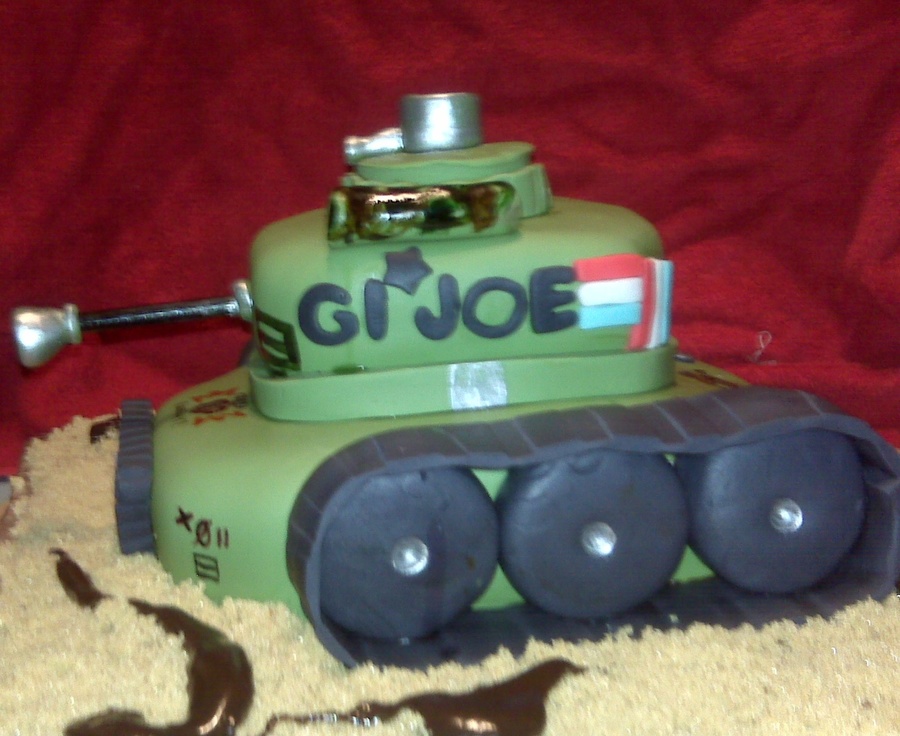 Gi Joe Birthday Cake - CakeCentral.com