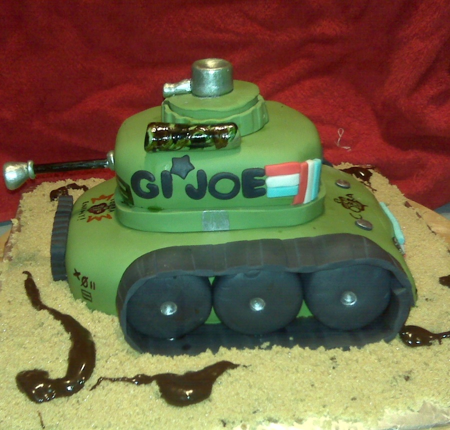 Gi Joe Birthday Cake - CakeCentral.com