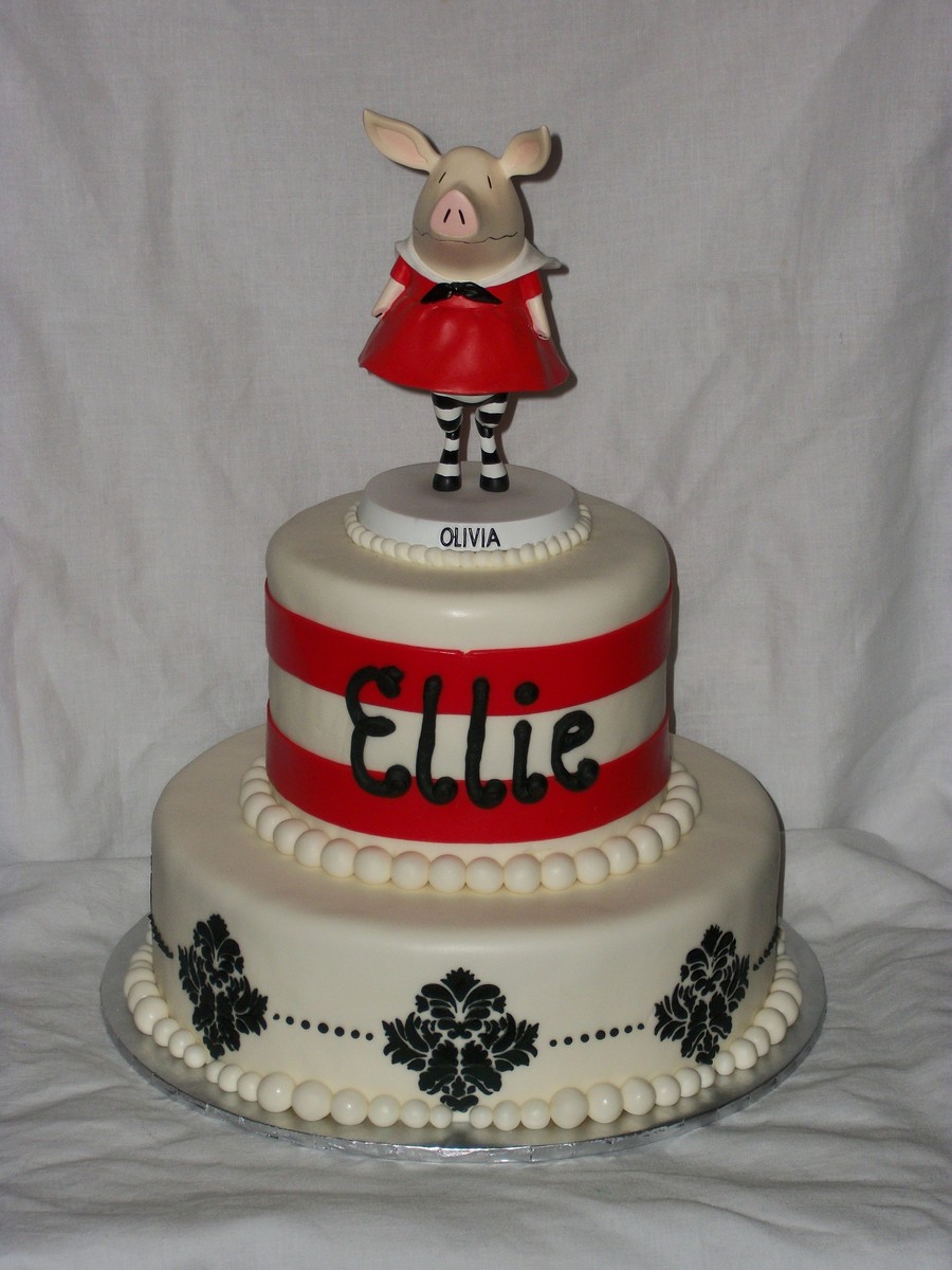 Olivia Birthday Cake - CakeCentral.com
