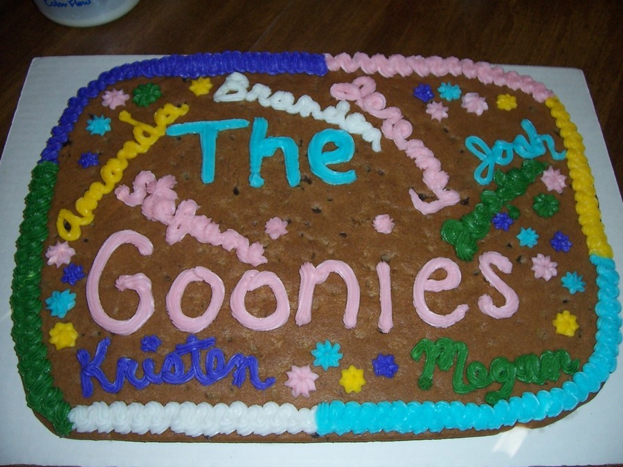 Goonies Cookie Cake - CakeCentral.com