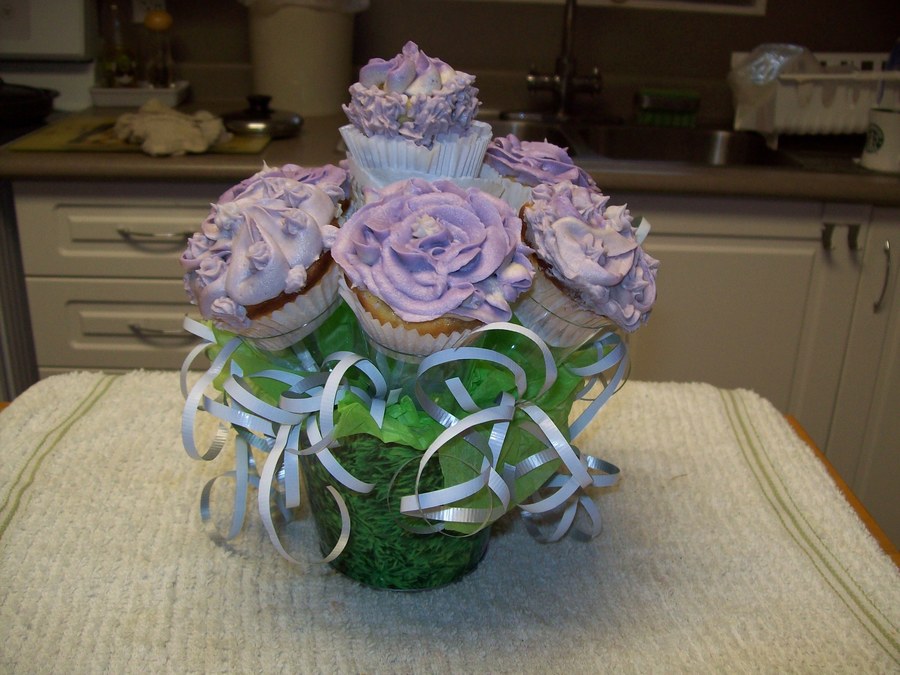 Cup Cake Bouquet - CakeCentral.com