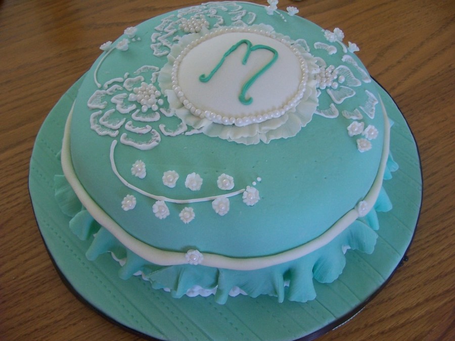Victorian Style Birthday Cake - CakeCentral.com