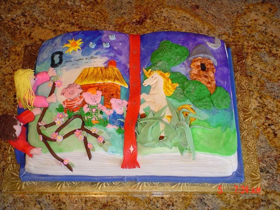 Storybook Cake - CakeCentral.com