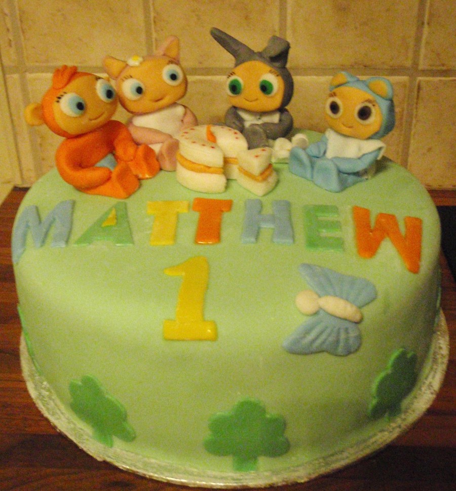 Waybuloo Character Cake - CakeCentral.com