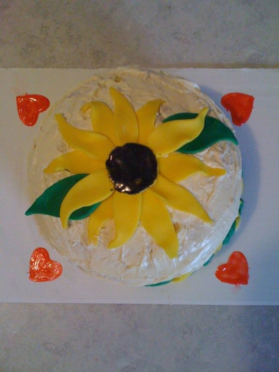Sunflower - CakeCentral.com