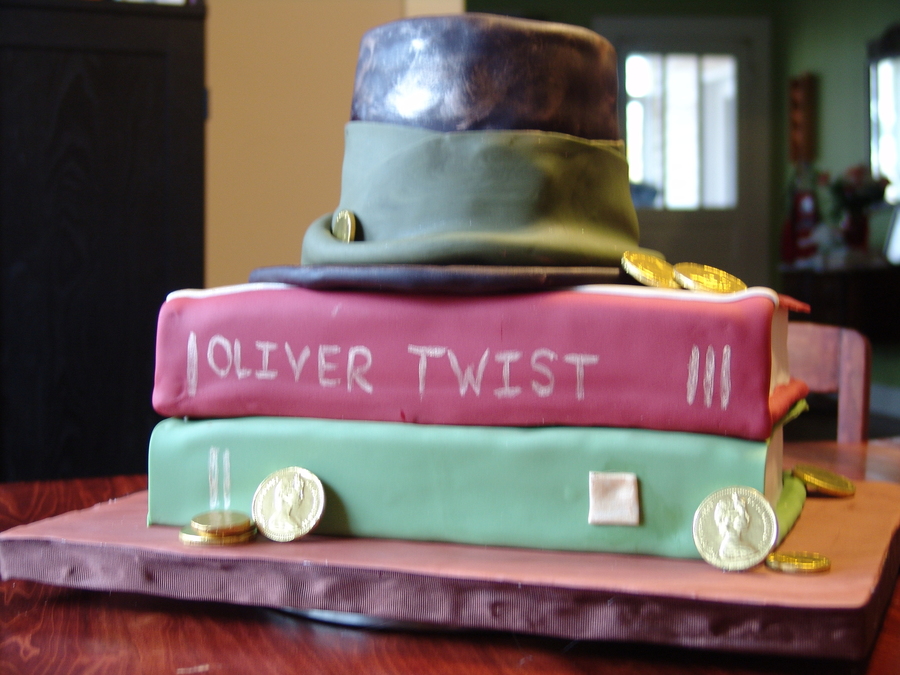 Oliver Twist Cast Party Cake - CakeCentral.com