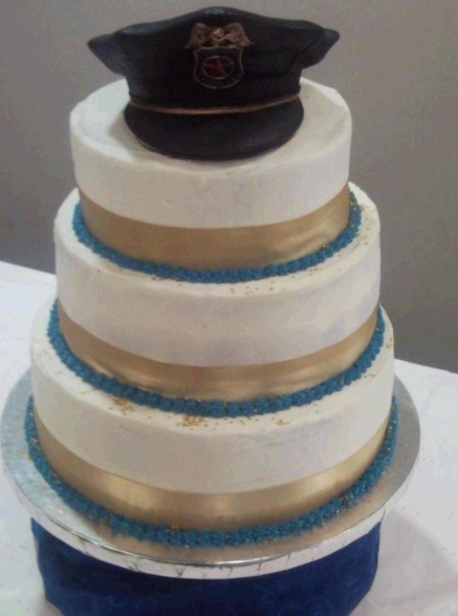 Police Retirement Cake - CakeCentral.com