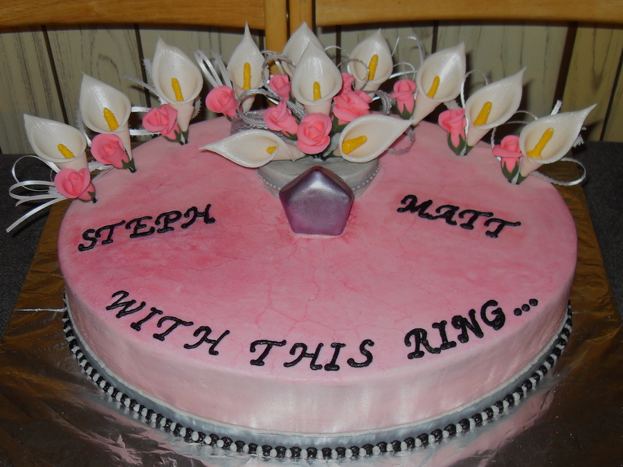 Bridal Shower Cake - CakeCentral.com