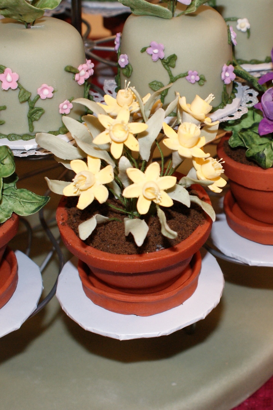 Tree Of Mini Cakes - CakeCentral.com