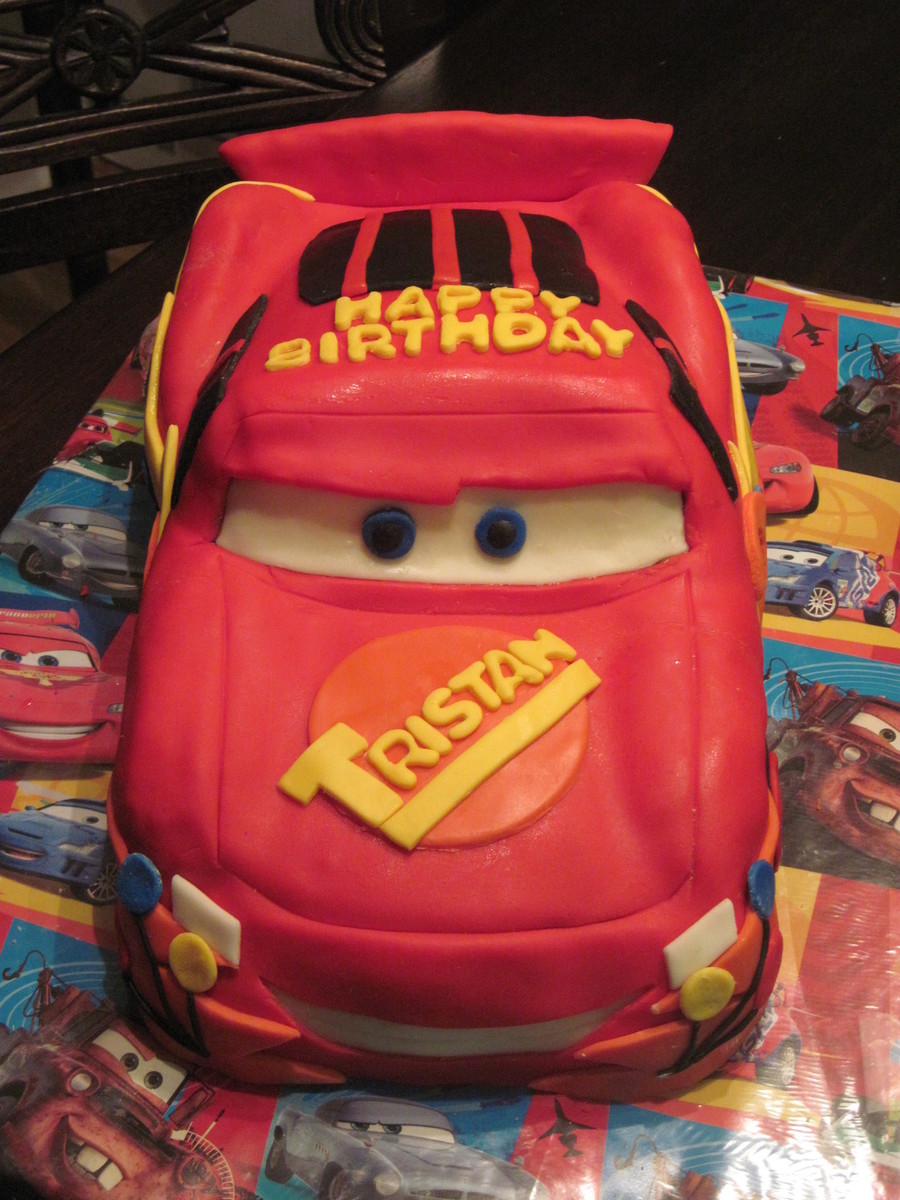 Lightning Mcqueen Birthday Cake - CakeCentral.com