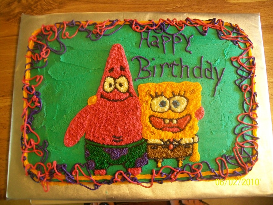 Spongebob & Patrick - CakeCentral.com