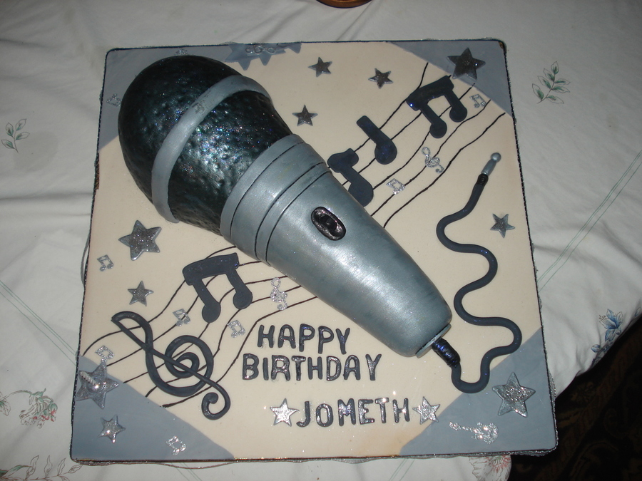 Microphone - CakeCentral.com