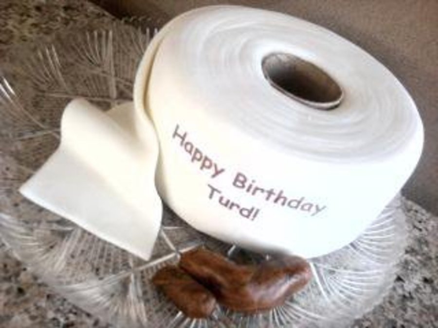 Happy Birthday Turd - CakeCentral.com