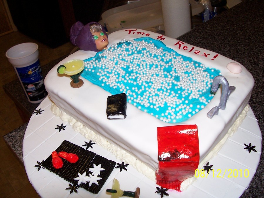 Bubble Bath Cake - CakeCentral.com