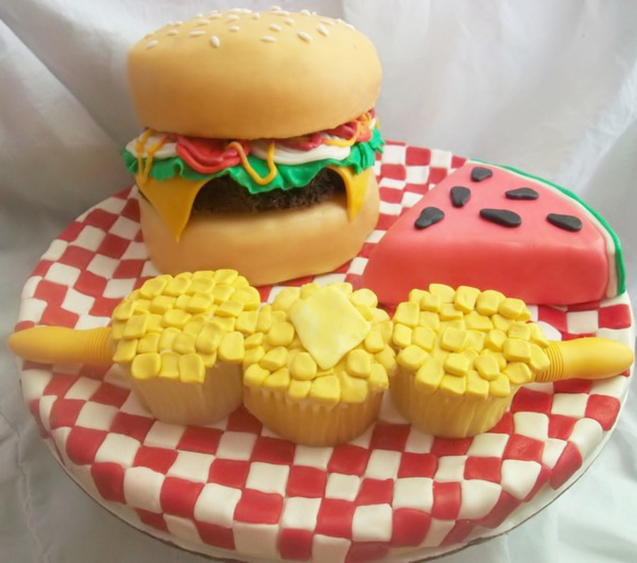 Labor Day Cake - CakeCentral.com