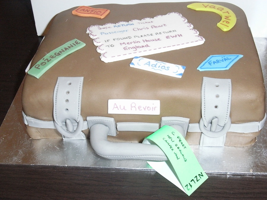 Goodbye Cake - CakeCentral.com