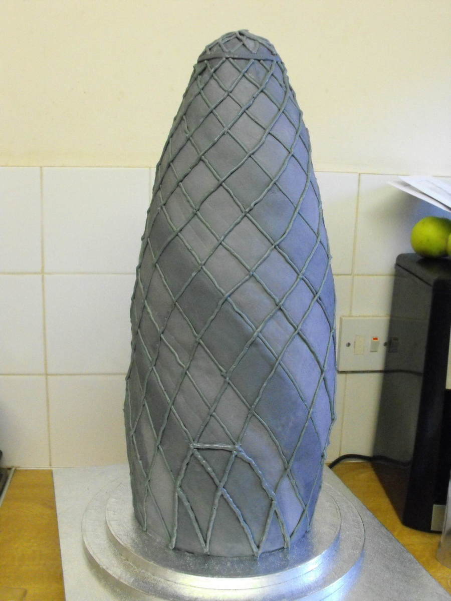 The Gherkin - 20" Tall!!! - CakeCentral.com