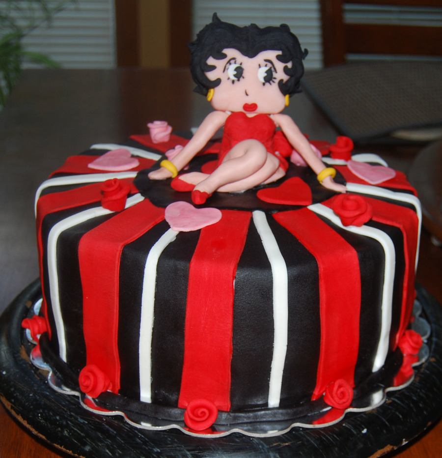 Betty Boop Cake - CakeCentral.com