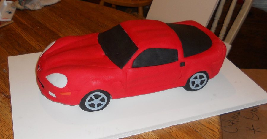 Corvette Cake - CakeCentral.com