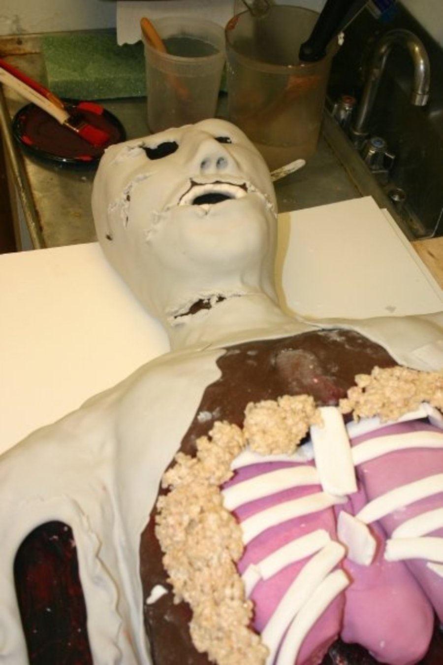 Ripped Apart Zombie - CakeCentral.com