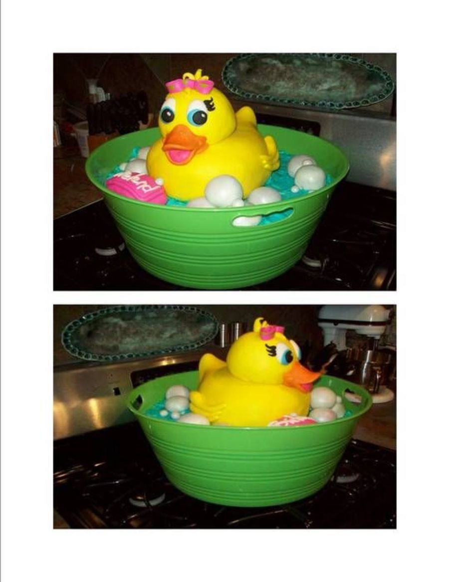 Rubber Duckie - CakeCentral.com