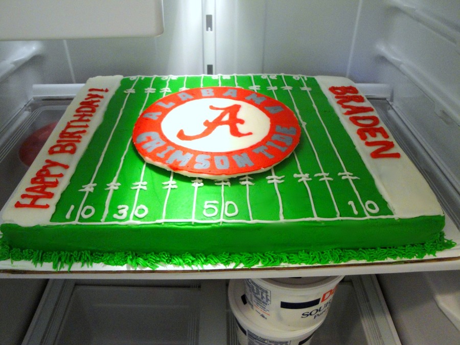 Alabama Birthday Cake - CakeCentral.com