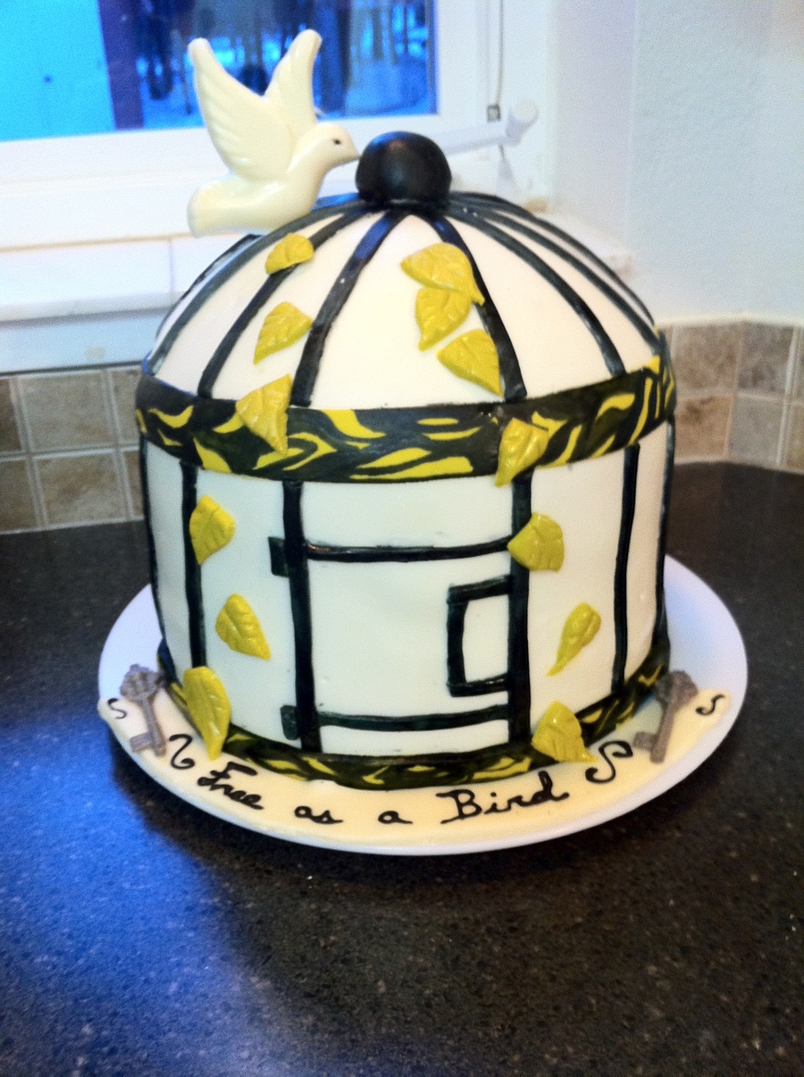 Bird Cage Cake - CakeCentral.com