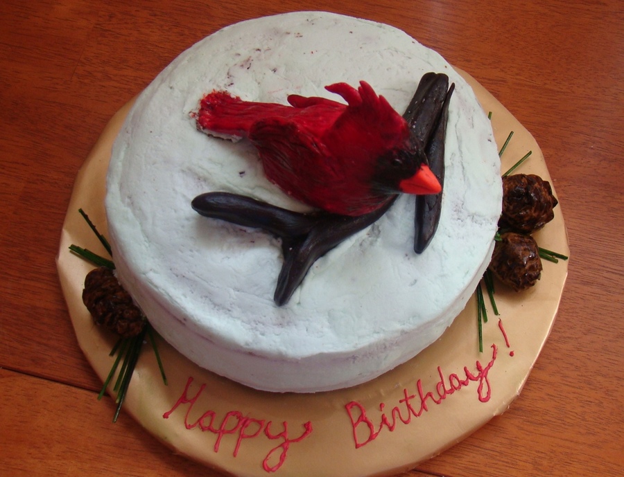 Cardinal Cake - CakeCentral.com
