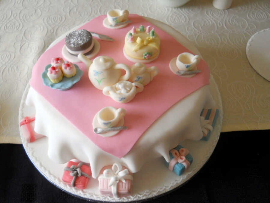 Birthday Cake Tea Party - CakeCentral.com