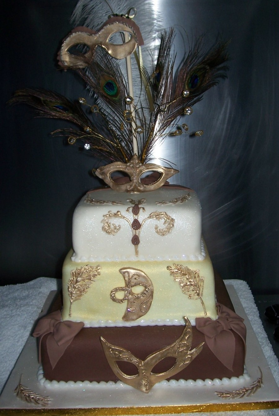 Venetian Wedding Cake - CakeCentral.com