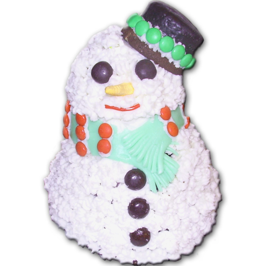 Frosty The Snowman Cake - CakeCentral.com