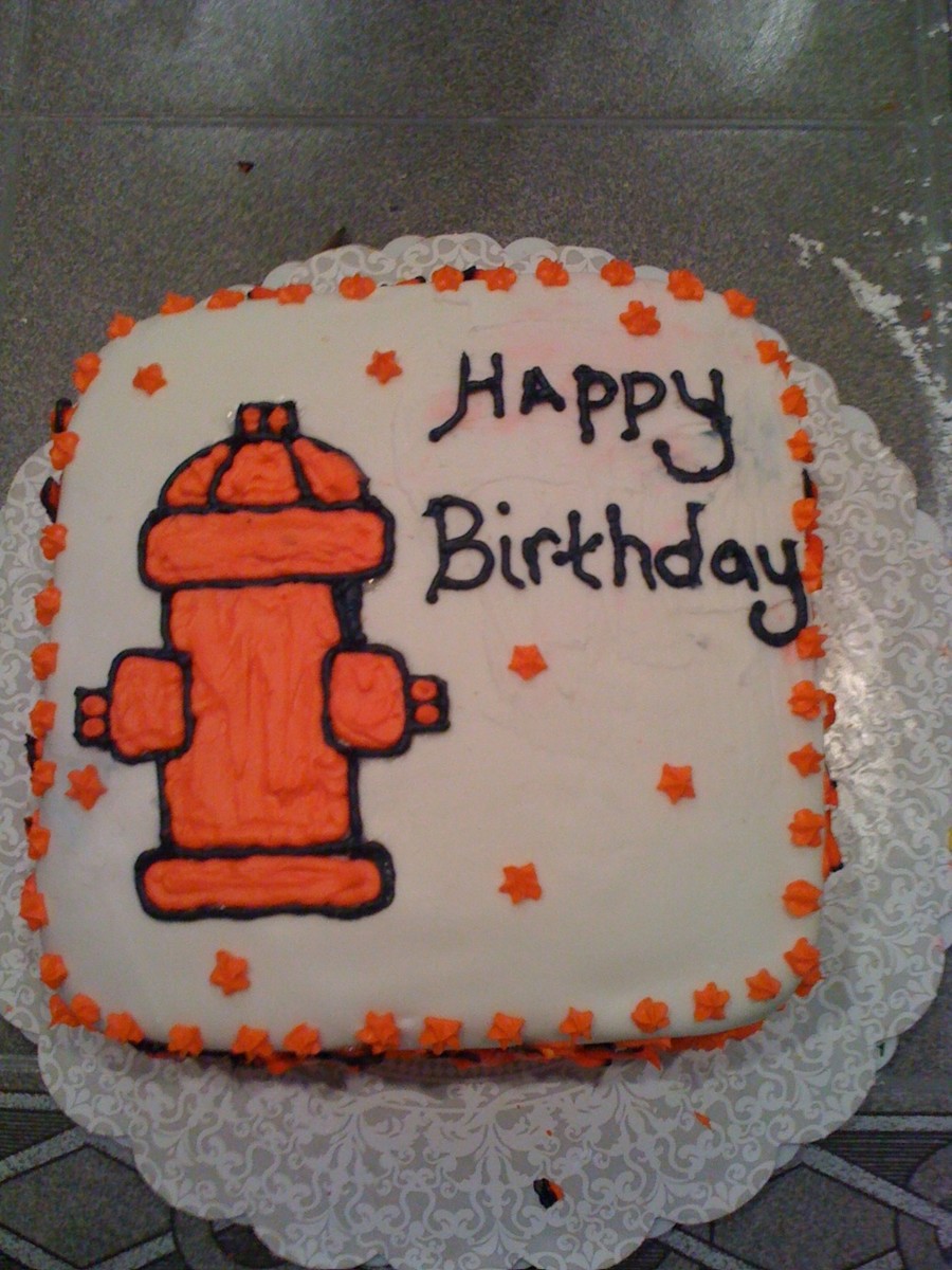Firefighter Cake - CakeCentral.com