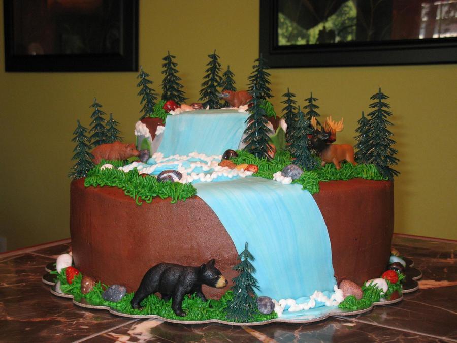 Outdoor Theme Cake - CakeCentral.com