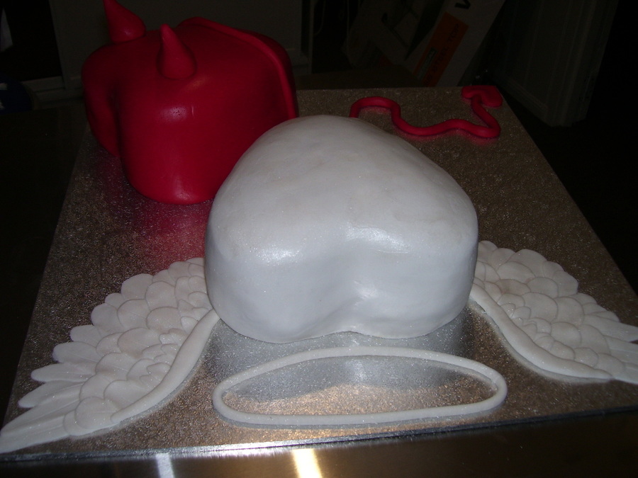 Heaven & Hell - CakeCentral.com