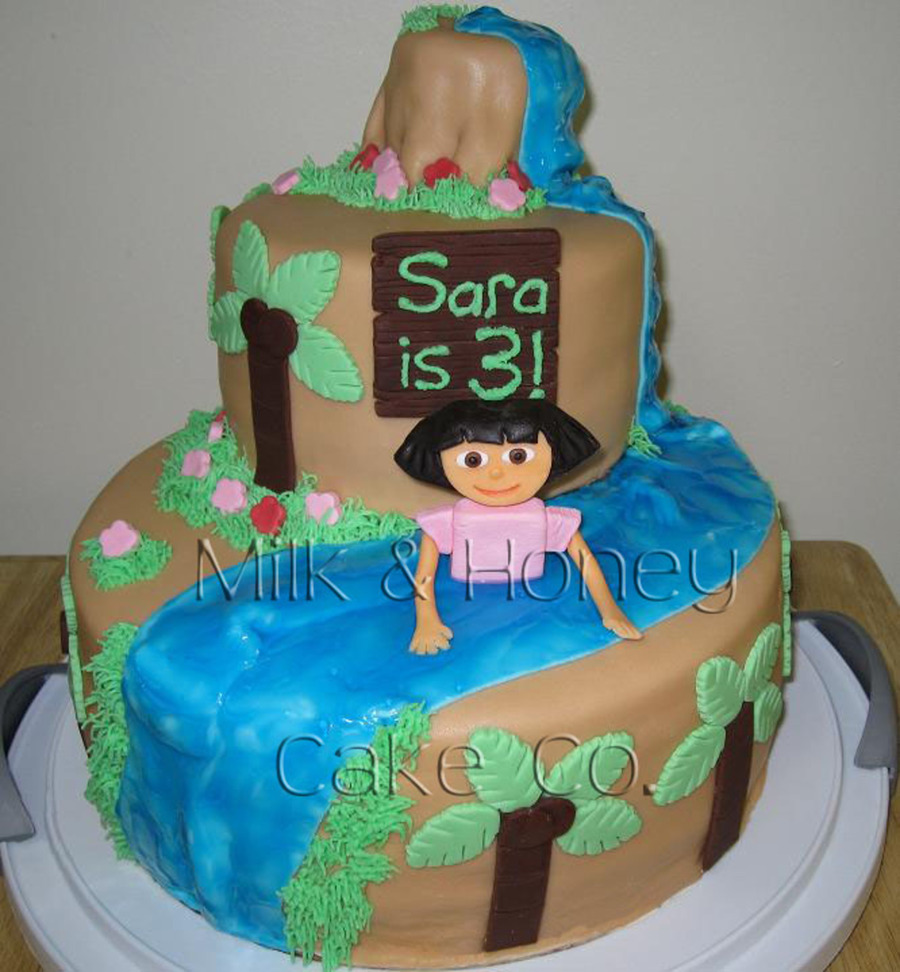 Dora Cake! - CakeCentral.com