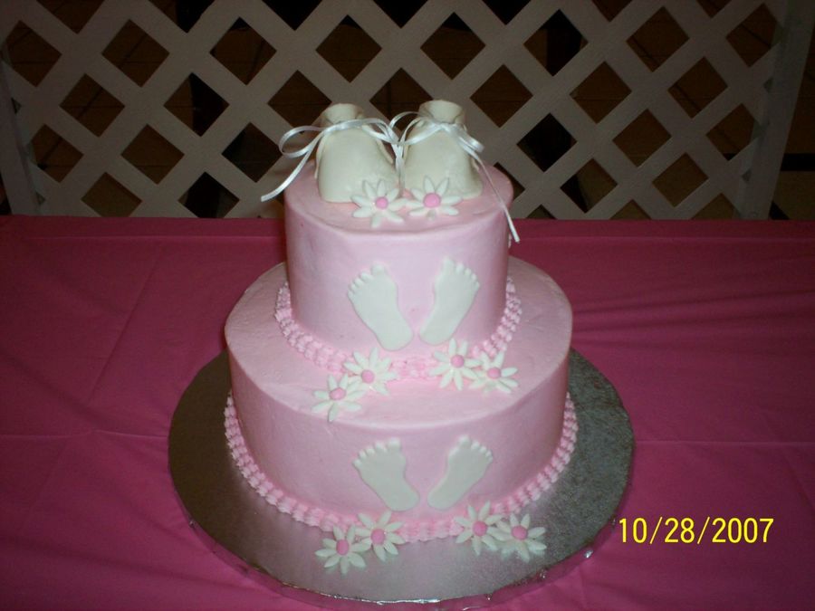 Baby Feet - Pink - CakeCentral.com