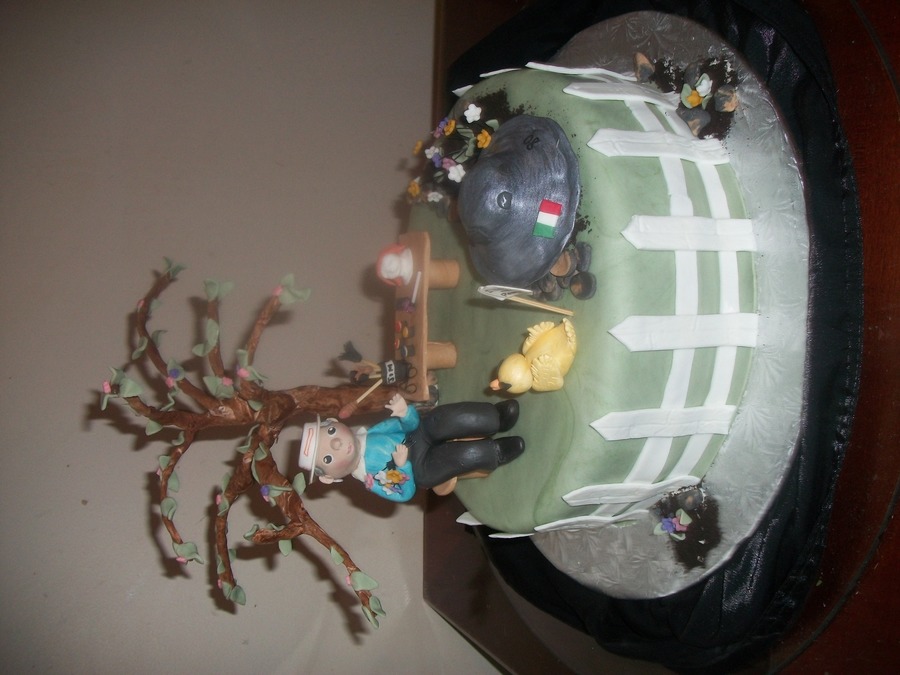 Jims 80Th Birthday Cake - CakeCentral.com