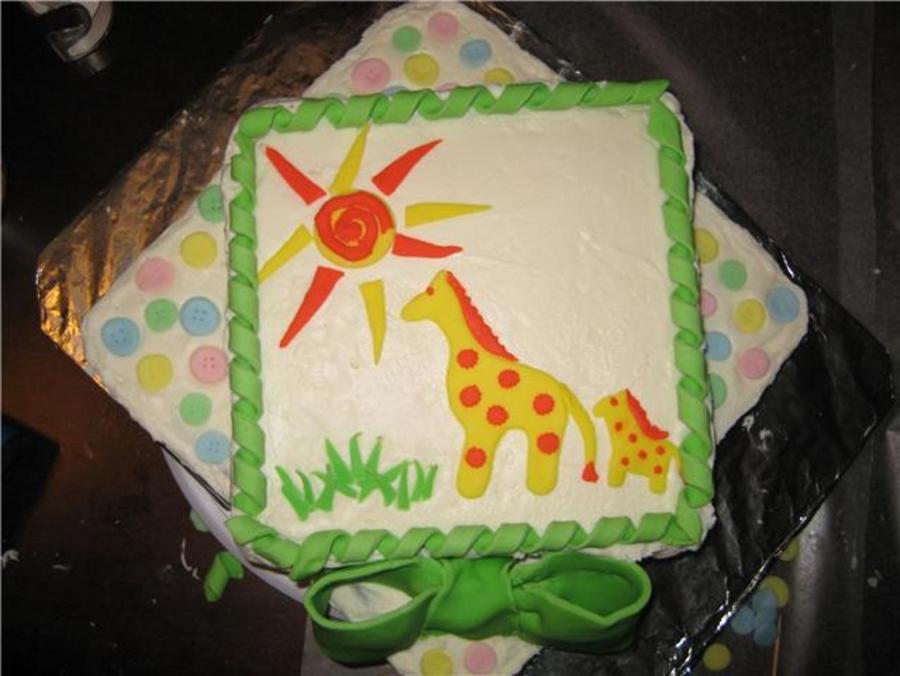 Giraffes - CakeCentral.com