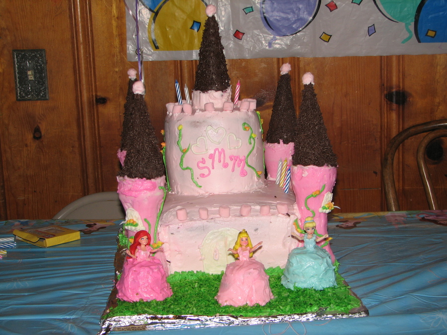My First Castle Cake - CakeCentral.com
